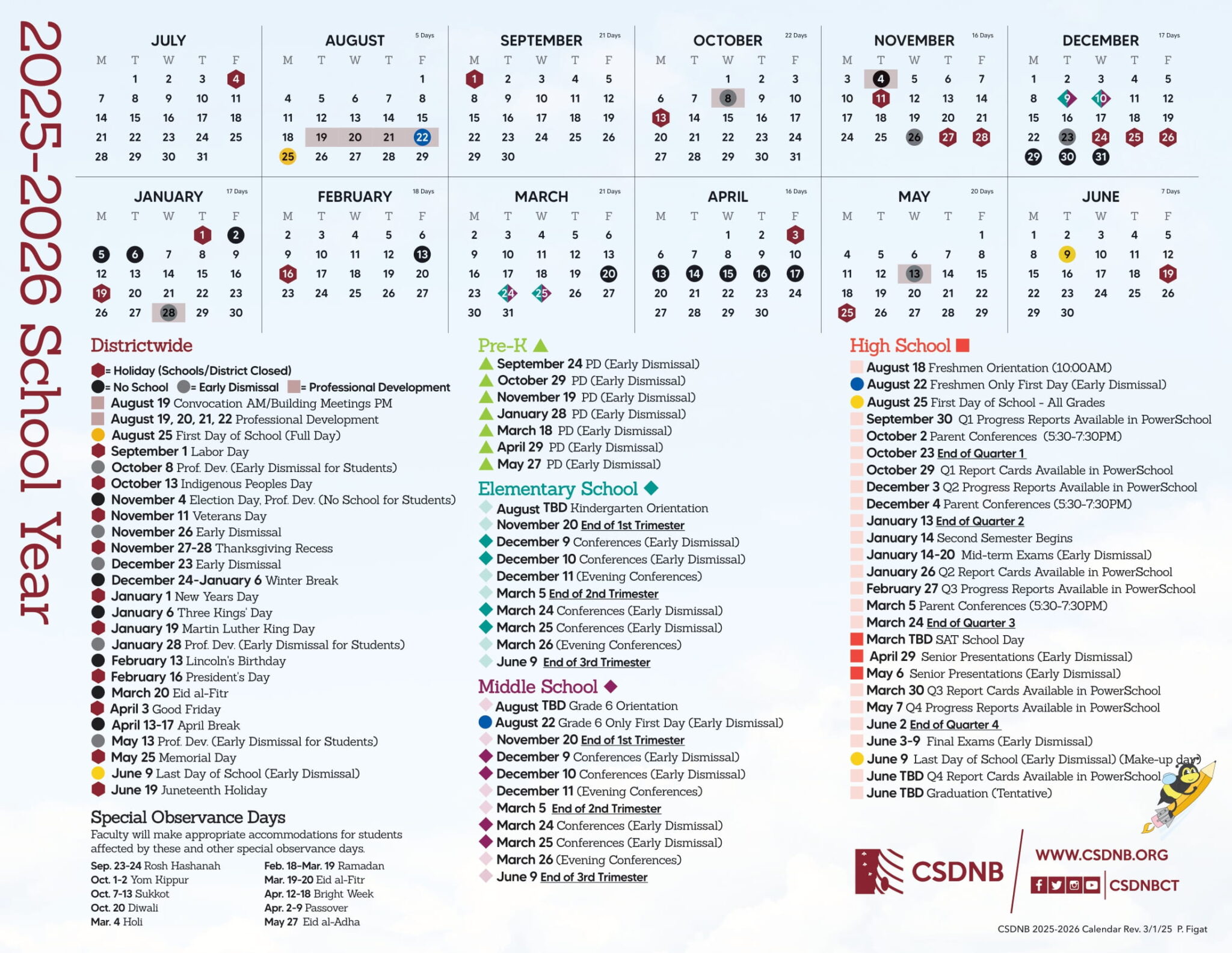 CSDNB Consolidated School District of New Britain Revised 25-26 - EduCounty